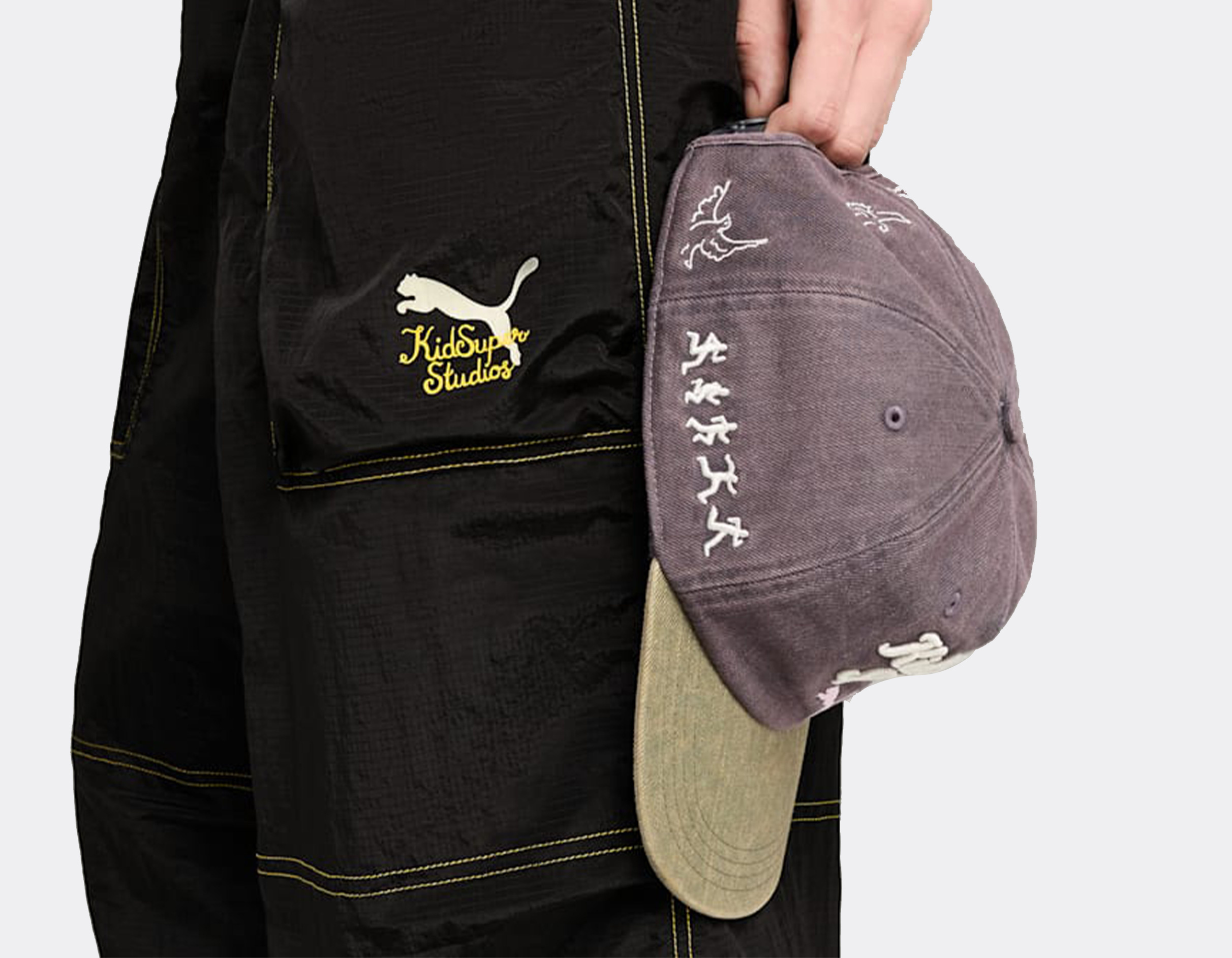 Puma BB Cap Kidsuper Dark Coal 026018-01